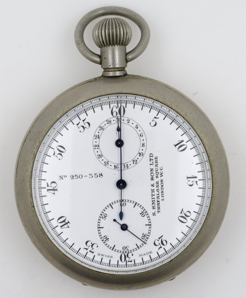 SMITHS RAF PURPOSE POCKET WATCH CHRONOGRAPH BOMBER SQUADRON – smithswatches