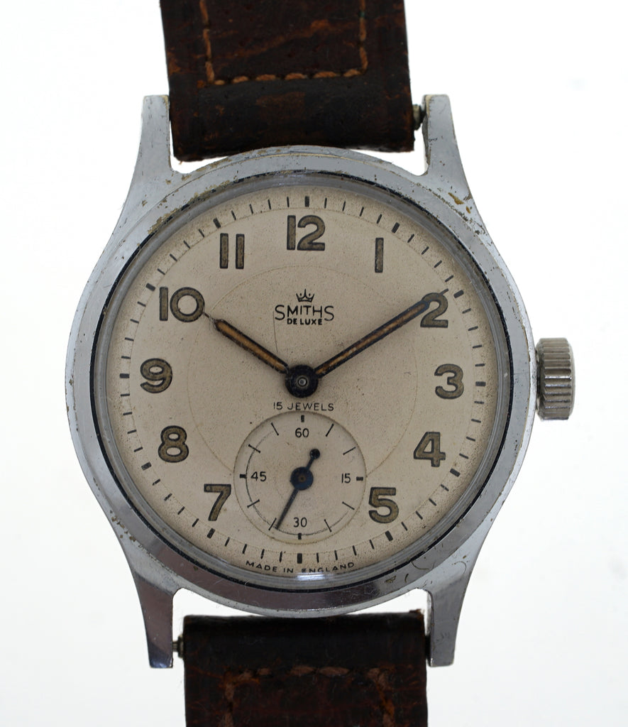 DELUXE SMITHS A404 C1955 EXPEDITIONARY PATTERN WATCH EXCELLENT CONDITI ...